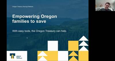 Oregon Savings Growth Plan Webinar 2/6/23 - OSU MediaSpace