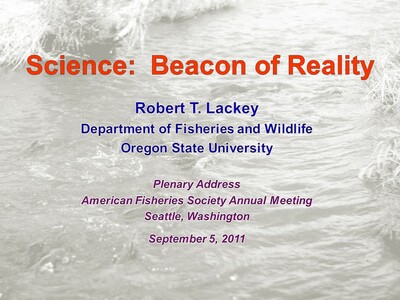 Science: Beacon of Reality - OSU MediaSpace
