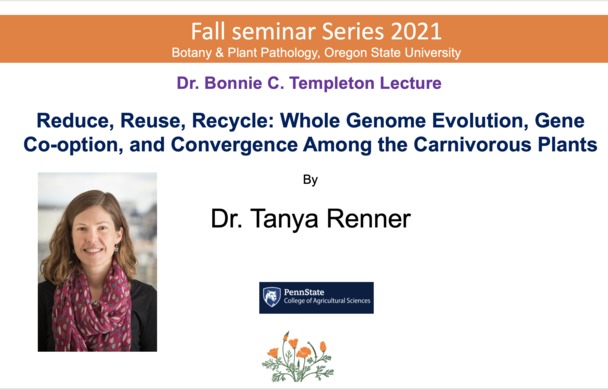 Dr. Tanya Renner: BPP Fall seminars 2021 (Oct 14th 2021 - OSU MediaSpace