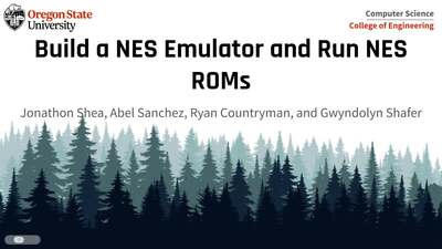 Progress Report 1 - Build a NES Emulator and Run NES ROMs - Shafer ...