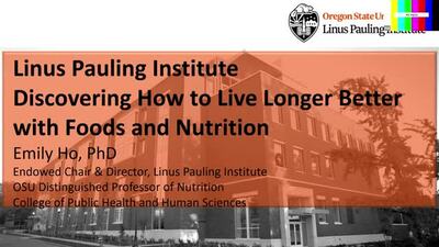 BPP Seminar Series Spring 2023: Emily Ho - OSU MediaSpace