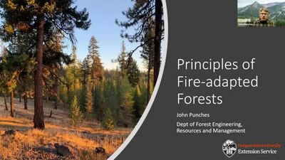 Principles of Fire-adapted Forests - OSU MediaSpace