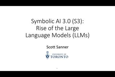 AI Seminar 54: Scott Sanner - OSU MediaSpace