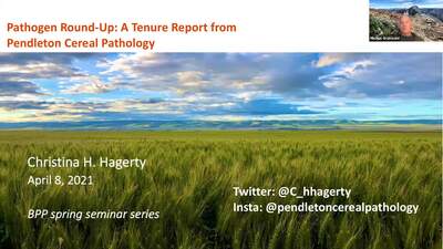 BPP Spring Seminar Series: Dr. Christina Hagerty - OSU MediaSpace
