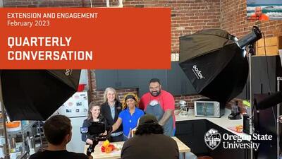 Extension and Engagement Quarterly Conversation February 17, 2023 - OSU ...