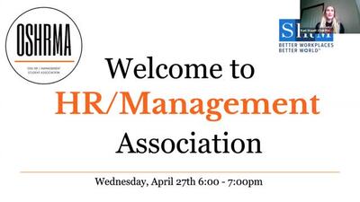 OSHRMA Spring Meetings: Nick Pescatore - Management at Intel (Apr. 27 ...