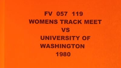 University Of Washington Vs Oregon State University Women S Track And
