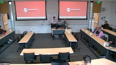 OSU SCLM Fall Council Meeting October 13 2023 - OSU MediaSpace