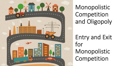 Oligopoly - Monopolistic Competition - Entry and Exit - Edutube