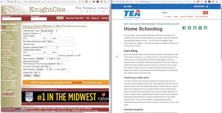 Knightcite - Website - Edutube