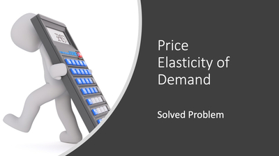Elasticity of Demand - Calculation - Edutube