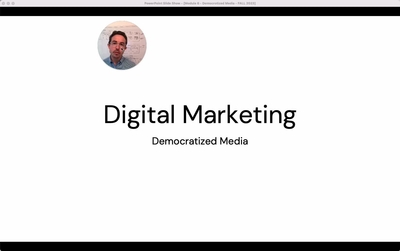 Module 7 - Democratized Media - Clemson University