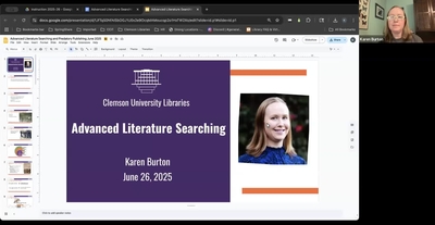 Advanced Literature Searching and Predatory Publishing June 2025 ...