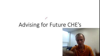 Advising for Future ChE's - Clemson University