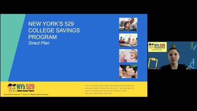 NYS 529 College Savings | Open Enrollment 2022 - Video on Demand