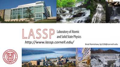 LASSP Overview - Brad Ramshaw - Video on Demand