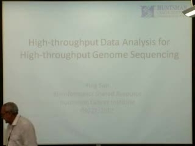 High Throughput Data Analysis for High Throughput Genome Sequencing ...