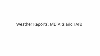 METAR Interpretation - MSU MediaSpace