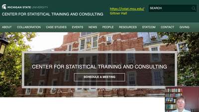 CSTAT helps researchers across MSU - MSU MediaSpace
