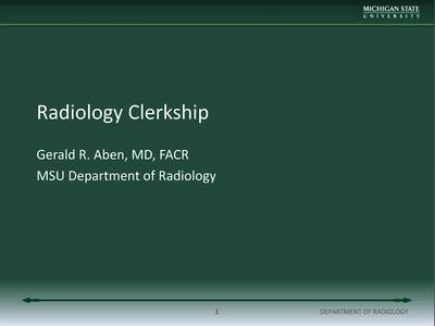 Unit 3 Module 2 - Bone tumors and tumor-like conditions - MSU MediaSpace