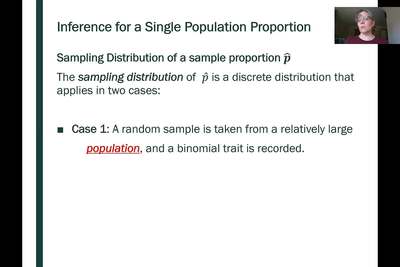 STT 200 Sampling Distributions for a Single Proportion 2 - MSU MediaSpace