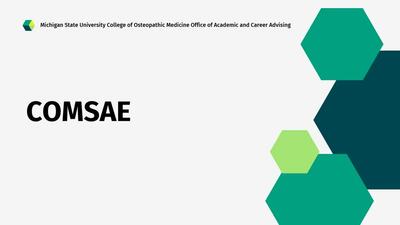 Intro to COMSAE - MSU MediaSpace