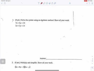 MTH103_Practice_Final_Exam_Review - MSU MediaSpace