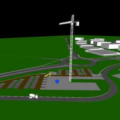 Crane and Dozer Animation - MSU MediaSpace