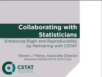CSTAT Day - Collaborating with Statisticians - MSU MediaSpace