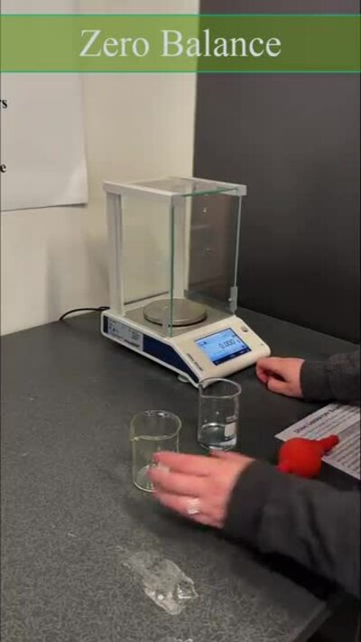 Pipet & Beaker Solution Density Method - MSU MediaSpace
