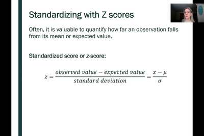 STT 200 Standardizing with Z-scores - MSU MediaSpace