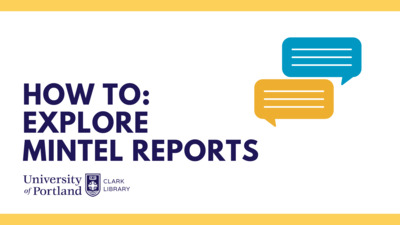 Introduction to Mintel Reports (2022) - Media@UP